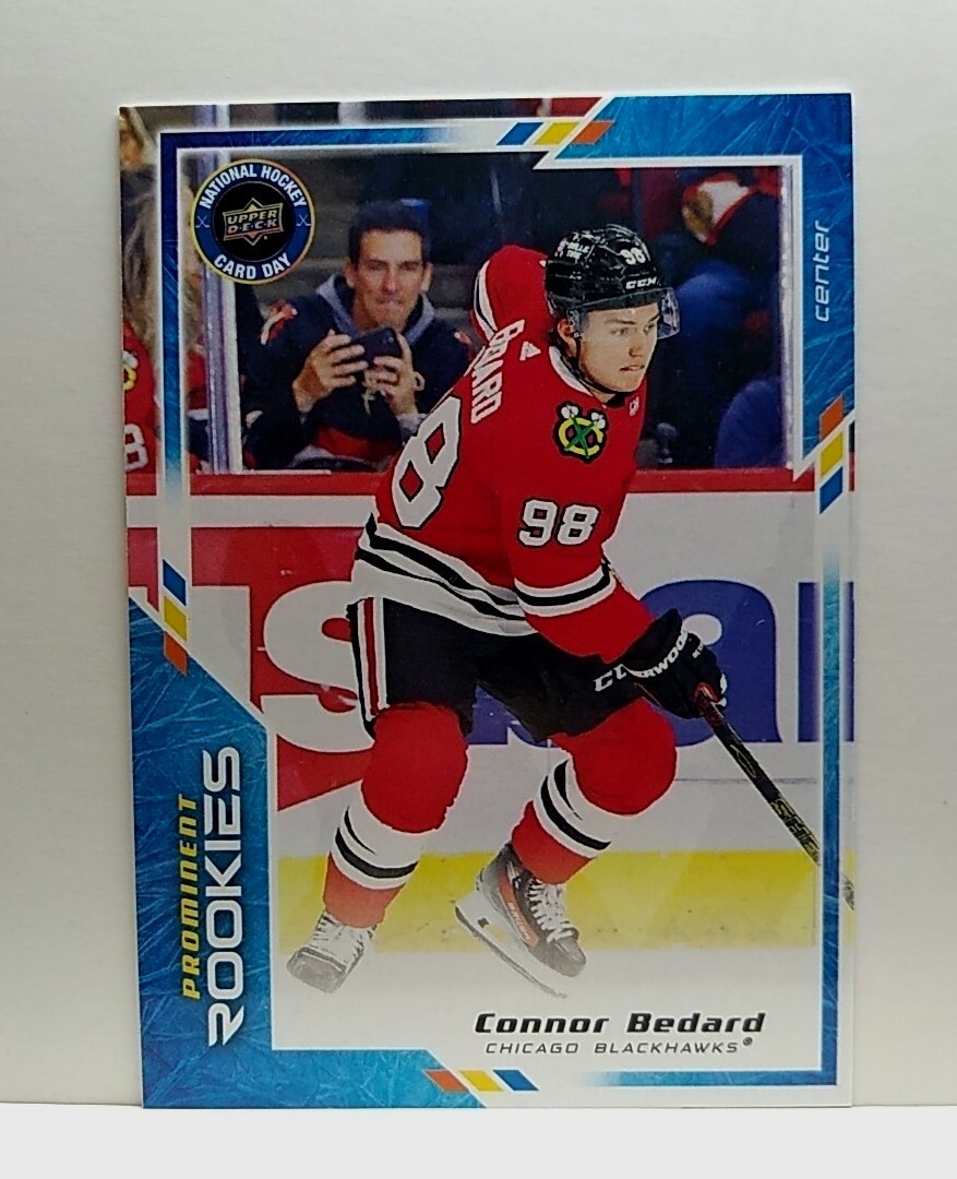 2024 Upper Deck National Hockey Card Day NHCD-1 CONOR BEDARD Prominent ...