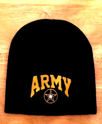 U.S. ARMY KNIT SKULL CAP (BLACK) BIN KN | eBay