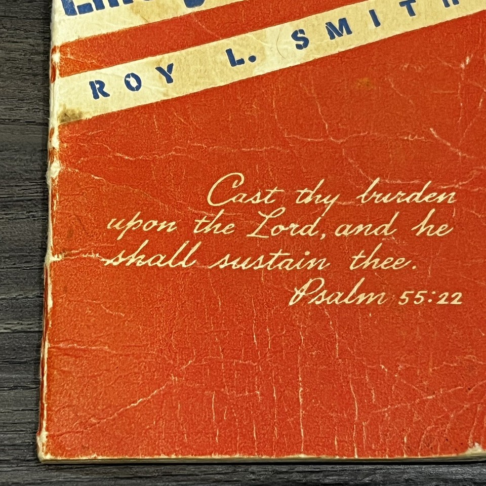 Vintage 1949 Pocket Emergency Rations Religious Booklet Roy L Smith ...