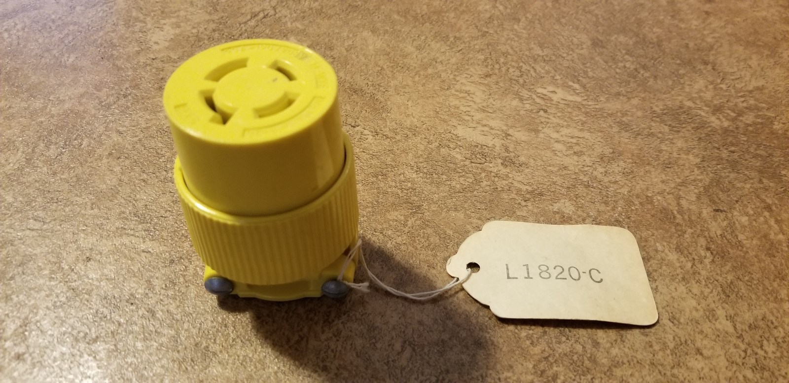 NOS P&S NEMA L-18-20 20A 4 pole 4 wire 120/208V Turn & Pull Receptacle ...