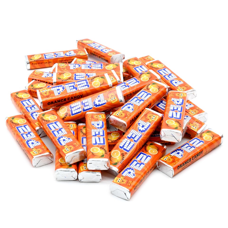 PEZ Bulk Wrapped Candy Refill 1Lb Jar - Assorted Flavors - Free ...