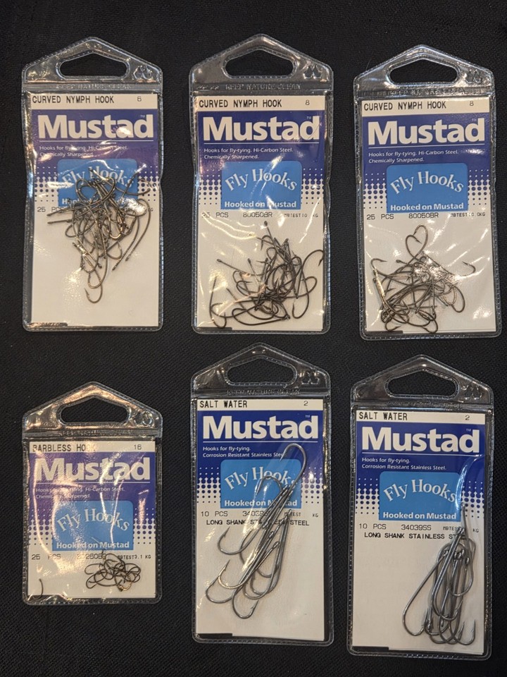 Huge Lot Of Fly Tying Hooks Dai-Riki Umpqua Mustad Tiemco | eBay