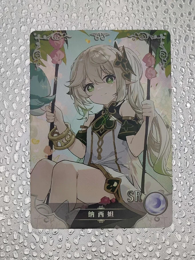 Nahida Genshin Impact Waifu Anime Card Goddess Story CCG | eBay