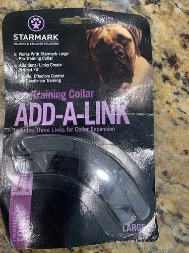 Starmark Pro-Training Collar Add-A-Link Large for Dogs NEW add 1-3 ...