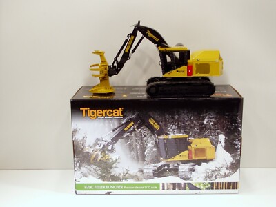 Tigercat 870C Feller Buncher - 1/32 - MIB - Diecast - Logging | eBay