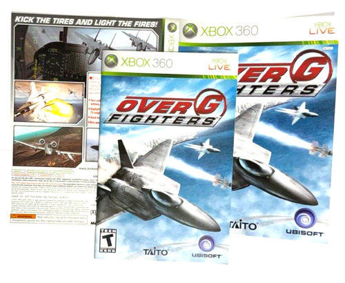Over G: Fighters - Xbox 360 - Artwork/Manual Only/No Game | eBay
