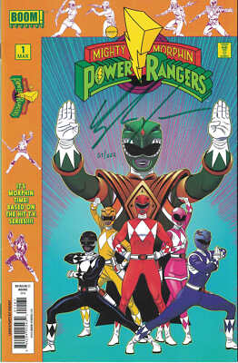 Mighty Morphin Power Rangers #1 Dynamic Forces Kyle Higgins Signed w ...