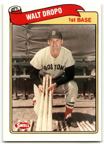 1989 SWELL BASEBALL GREATS WALT DROPO BOSTON RED SOX #108 | eBay