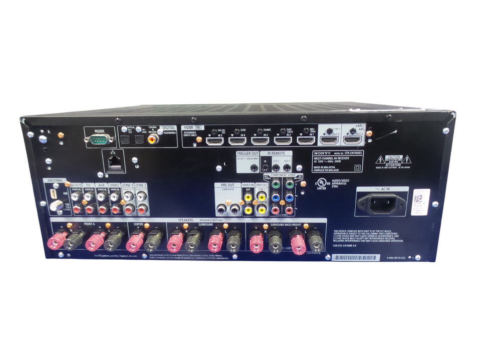 Sony STR-ZA1100ES Multi Channel AV Receiver - Free shipping | eBay