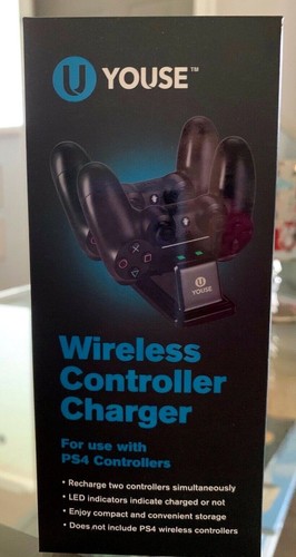 YOUSE Wireless Dual Controller Charger for PS4 NEW! | eBay