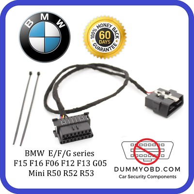 BMW E/F/G - Series DUMMY FAKE OBD OBD2 PORT anti key copy security ...