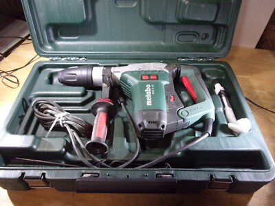 METABO COMBINATION HAMMER DRILL, SDS MAX W/ HARD CASE # KHE 5-40 | eBay