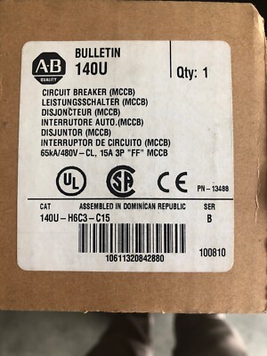 Allen-Bradley 140U-H6C3-C15-MT Series B 140U-H6C3-C15-MT | eBay