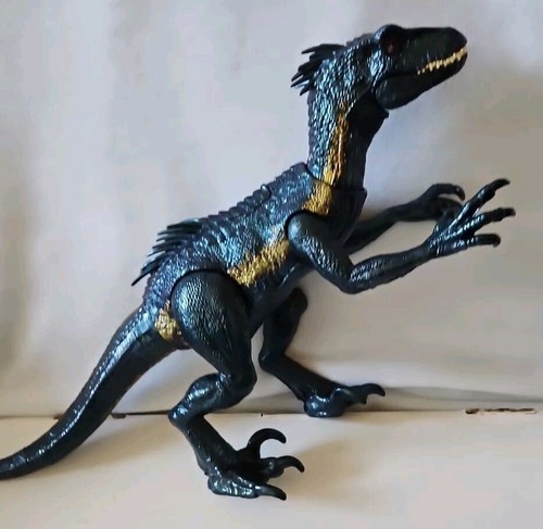 Jurassic World Track 'n Attack Indoraptor Action Figure Lights & Sounds ...
