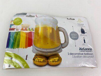 Anagram 49" Big Beer Mug Airloonz Foil Balloon Party Supplies | eBay