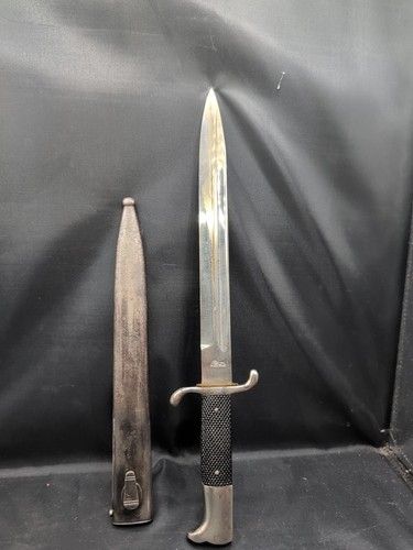 WWII/2 German Fire Police dress dagger with crouching lion on it and ...