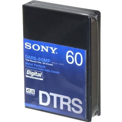 10x Sony 60min DTRS Metal Particle Digital Audio Cassette (DARS-60MP ...