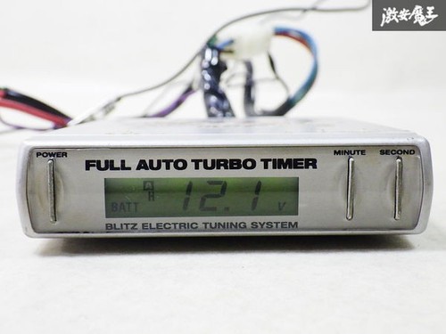 Warranty Blitz Fatt Fully Auto Turbo Timer Additional Meter Instrument ...