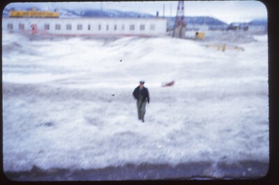 Vintage Photo Film Slide 1958 Thule Air Base Captain Dewey Pilot | eBay