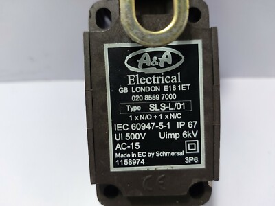 A&A Electrical SLS-L/01 Limit Switch | eBay Australia