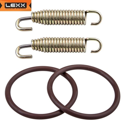 Lexx Exhaust Pipe O-ring Spring Kit Fits: KAWASAKI KX125 KX 125 1988 ...