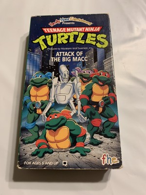 Teenage Mutant Ninja Turtles Vhs 1991