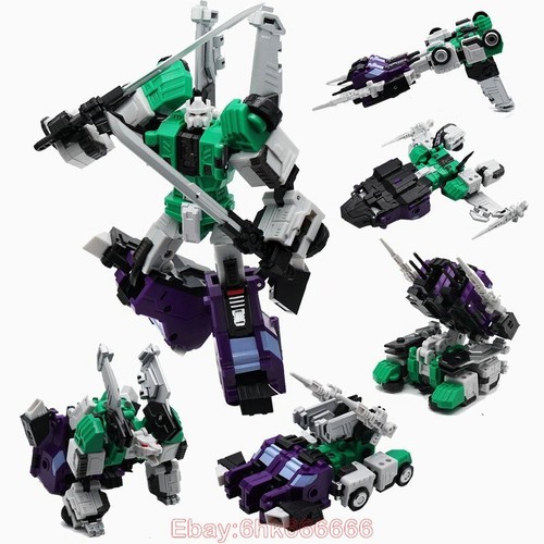 MFT MF-27 MF27G Green Sixshot G1 Action Figure Kids Toys In Stock 5.5 ...
