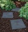 Primeur 30cm Square Slate Grey Stomp Stone Stepping Stone Garden ...