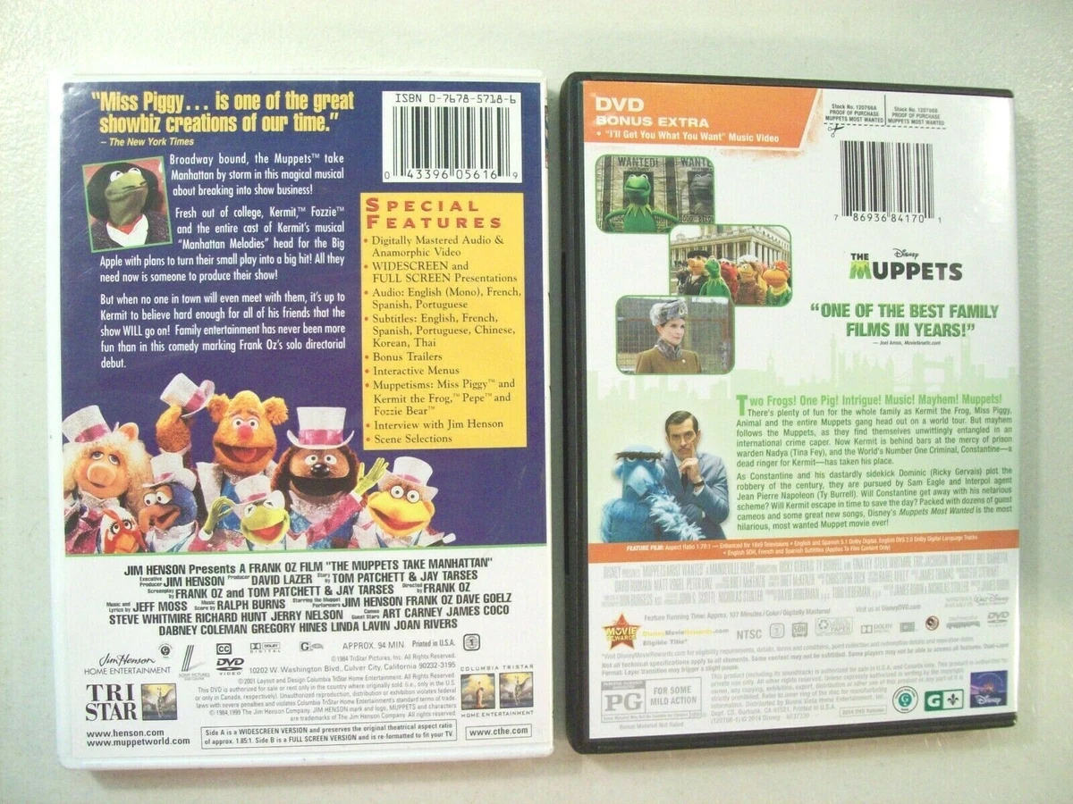 Muppets Most Wanted Dvd Ebay