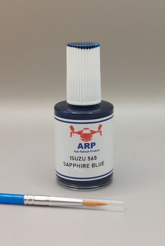 For Isuzu Code 565 SAPPHIRE BLUE Touch up Paint + Fine Brush | eBay ...