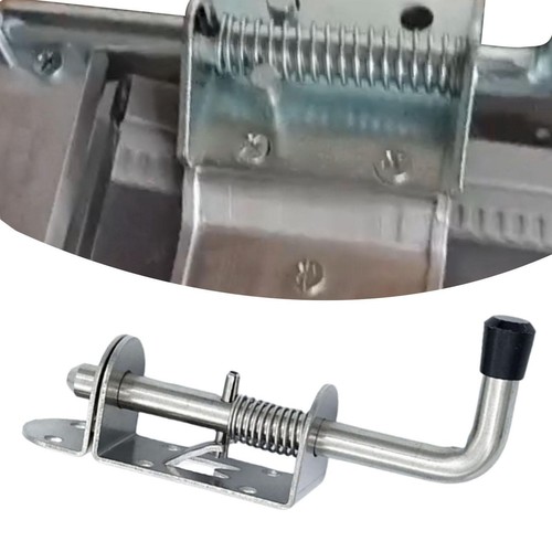 Spring Loaded Gate Latch Pin Barrel Bolt Sliding Latch Bolt for | eBay ...
