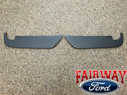 97 thru 01 F-150 OEM Genuine Ford Parts Rear Bumper Top Step Pad Covers ...