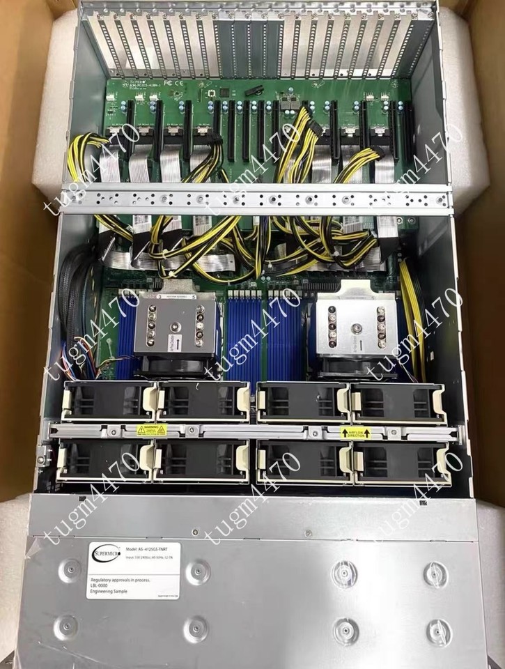 AMD EPYC 9b14 2+Supermicro AS-4125GS-TNT Server Subsystem 192 Core Combination | eBay