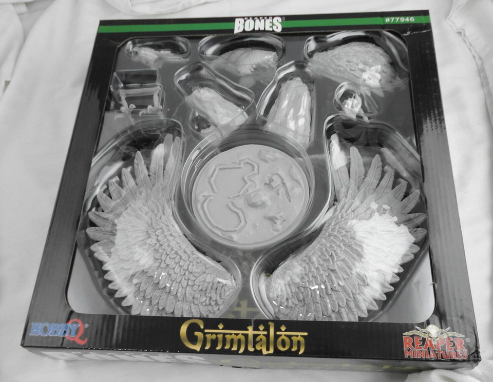 Dark Heaven Bones GrimTalon The Roc Fantasy Miniature Set by Reaper ...