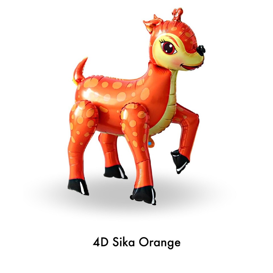 4D DINOSAUR FOIL Balloons Helium Baloon Jungle Birthday Children Party ...