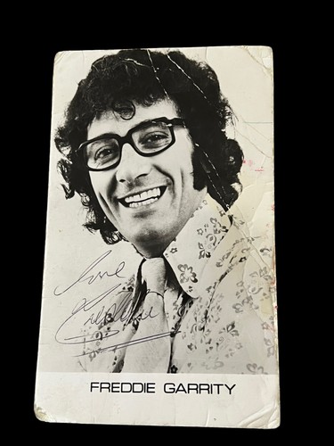 Freddie Garrity Signed Autographed Photograph - Freddie & The Dreamers Band | eBay UK