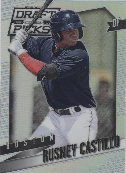 2014 Panini Prizm Perennial Draft Picks - Rusney Castillo #83 Silver ...