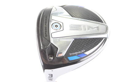 TaylorMade SIM Ti Fairway 3 Wood 15° Regular Left-Handed Graphite ...