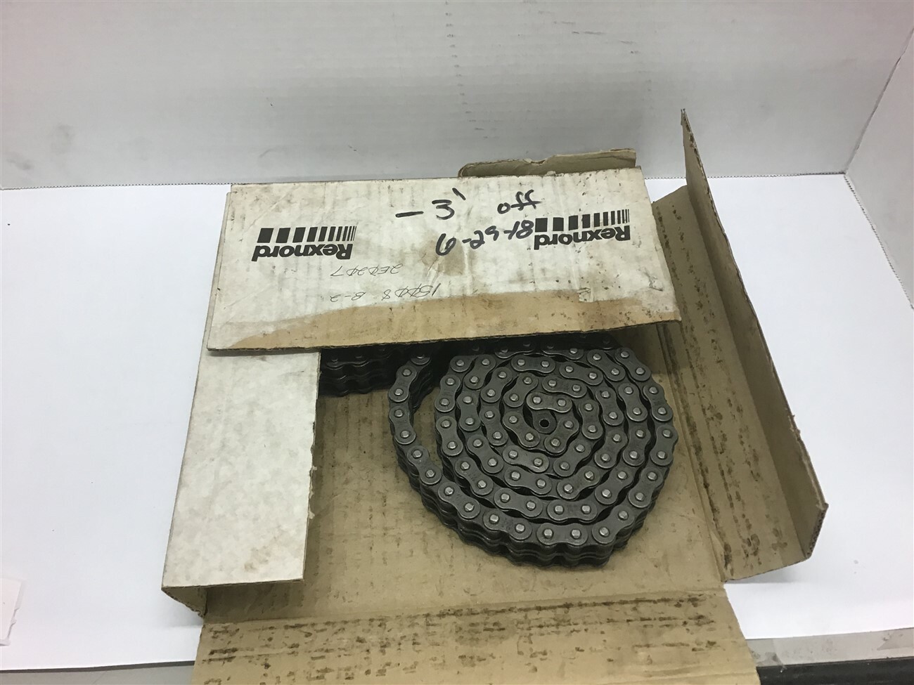 Rex 08B-2 Roller Chain 6 Ft Plus | eBay