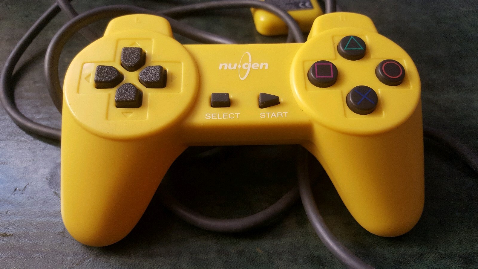 Yellow NUGEN PS1 Controller - Super Rare Unofficial Third Party ...