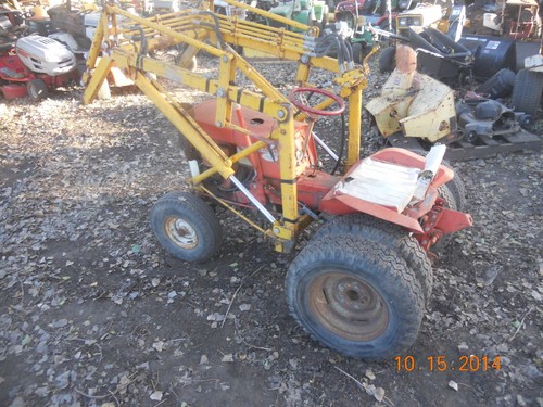 Kwik Way Garden Tractor Loader (JUST THE LOADER) | eBay