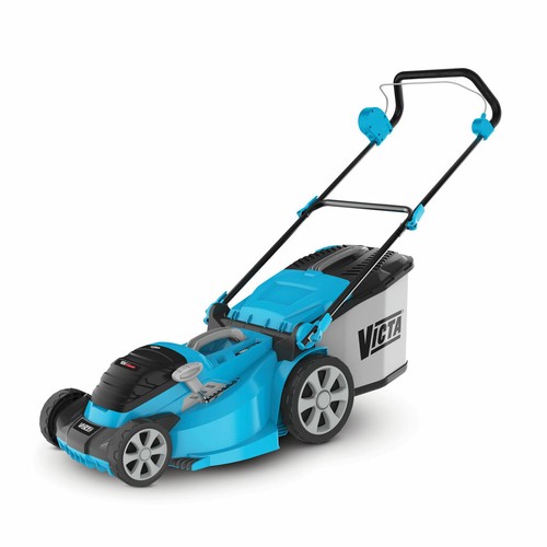 VICTA 36V Cordless Brushless Electric Lawn Mower & 4.0Ahx2 Battery ...