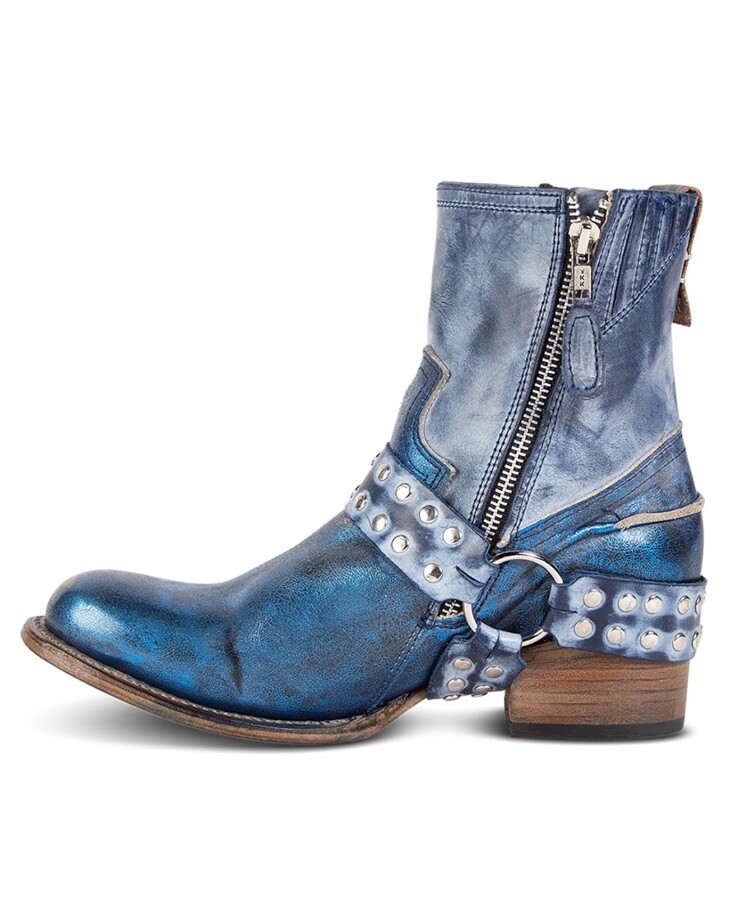 Women’s Freebird Blue Boots US5 | eBay