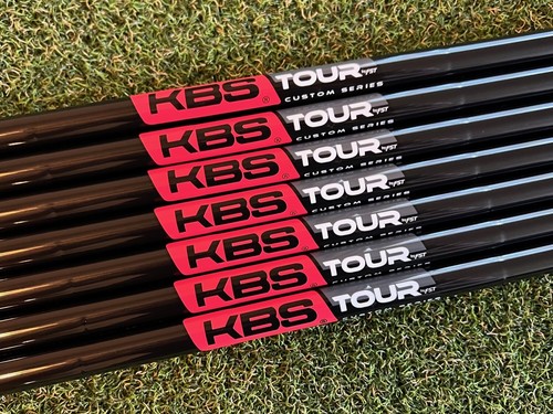 NEW KBS Tour CUSTOM SERIES Black Pearl Iron Shaft Set (4-PW) - .355 ...