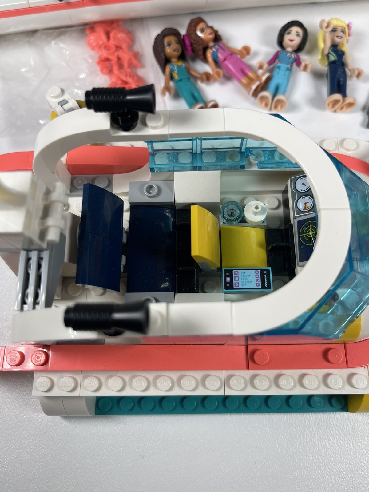 LEGO Friends 41381 Rescue Mission Boat With Figurines | eBay