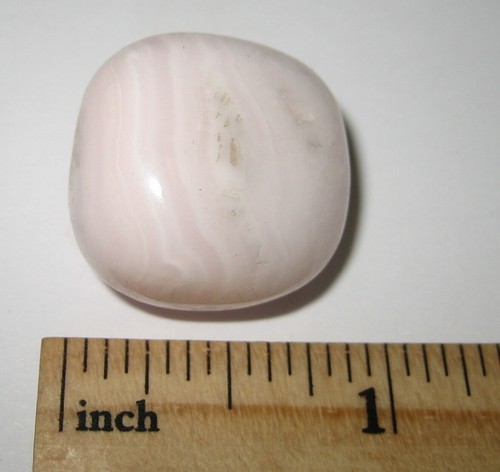 .8" RARE TUMBLED POLISHED NATURAL MANGANO CALCITE CRYSTAL STONE FROM ...