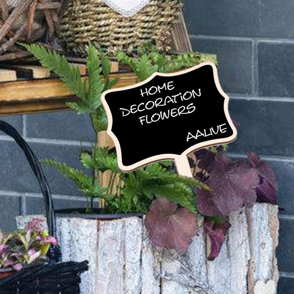 4pcs Blackboards Wooden Message Blackboards Creative Message Boards ...