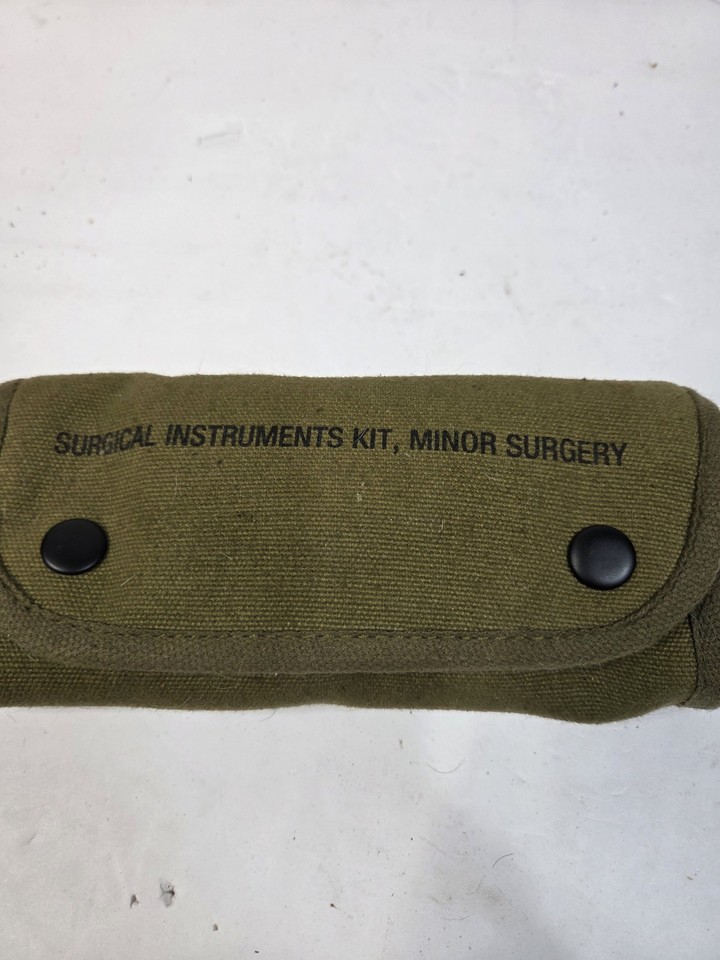 Antique US Military Surgical Instrument Kit, Minor Surgery 8 Pieces | eBay