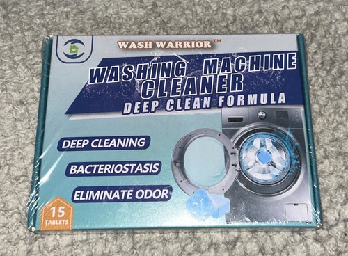 Wash Warrior ~ Washing Machine Cleaner ~ 15 Tablets ~ Sealed | eBay