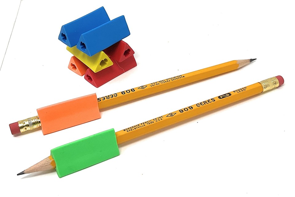 Triangle Pencil Grip, Assorted Colors (18 Grips) | eBay